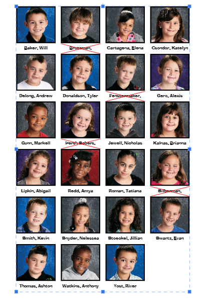 9) Flowing Portraits – School Annual by Jostens